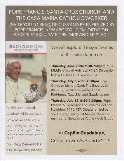 A BARRIO HOLY BOOK STUDY! // ¡ESTUDIO DEL LIBRO SANTO DE PAPA FRANCISCO ...